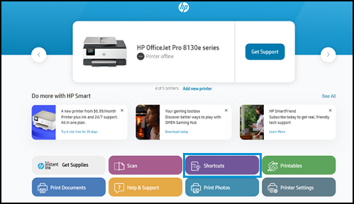 Scan from the control panel on HP OfficeJet Pro, ENVY, DeskJet, Color ...