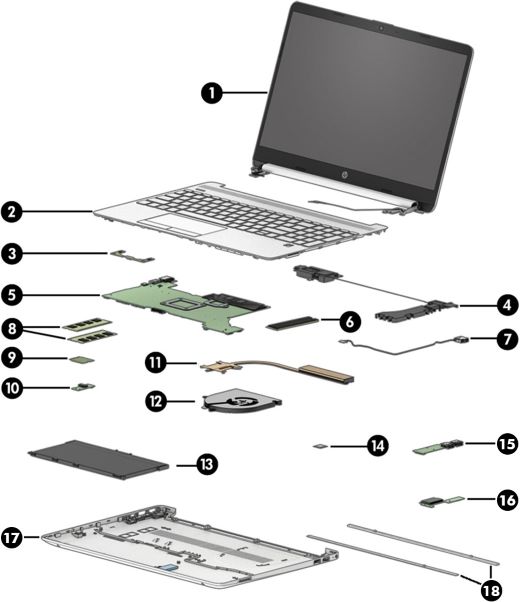 Illustrated parts catalog | HP® Support