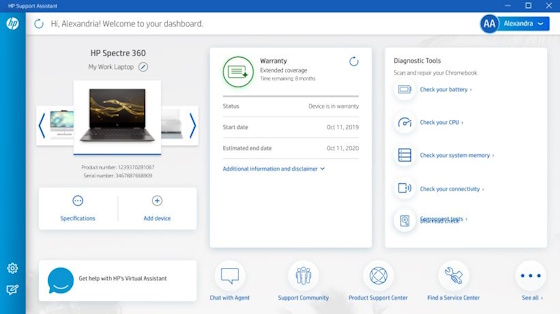 HP PC - การค้นหาข้อมูลการรับประกัน | บริการสนับสนุน HP®