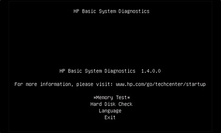 HP Notebook PC - HP Basic System Diagnostics について | HP® サポート