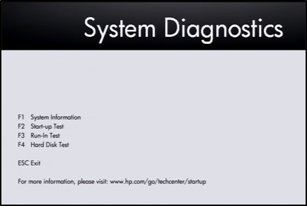 HP Notebook PC - HP Basic System Diagnostics について | HP® サポート
