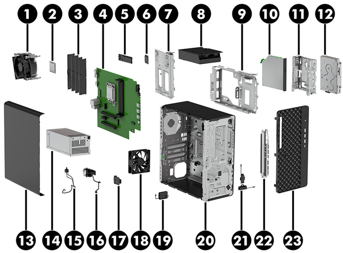 Illustrated parts catalog | HP® Support