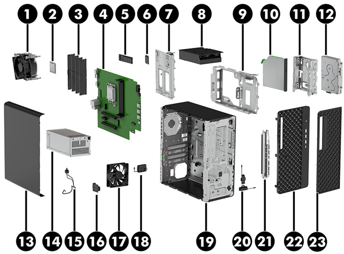 Illustrated parts catalog | HP® Support