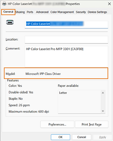 HP SUPD - Printing fails when using the HP Smart Universal Print Driver on a Windows 11 PC with ...