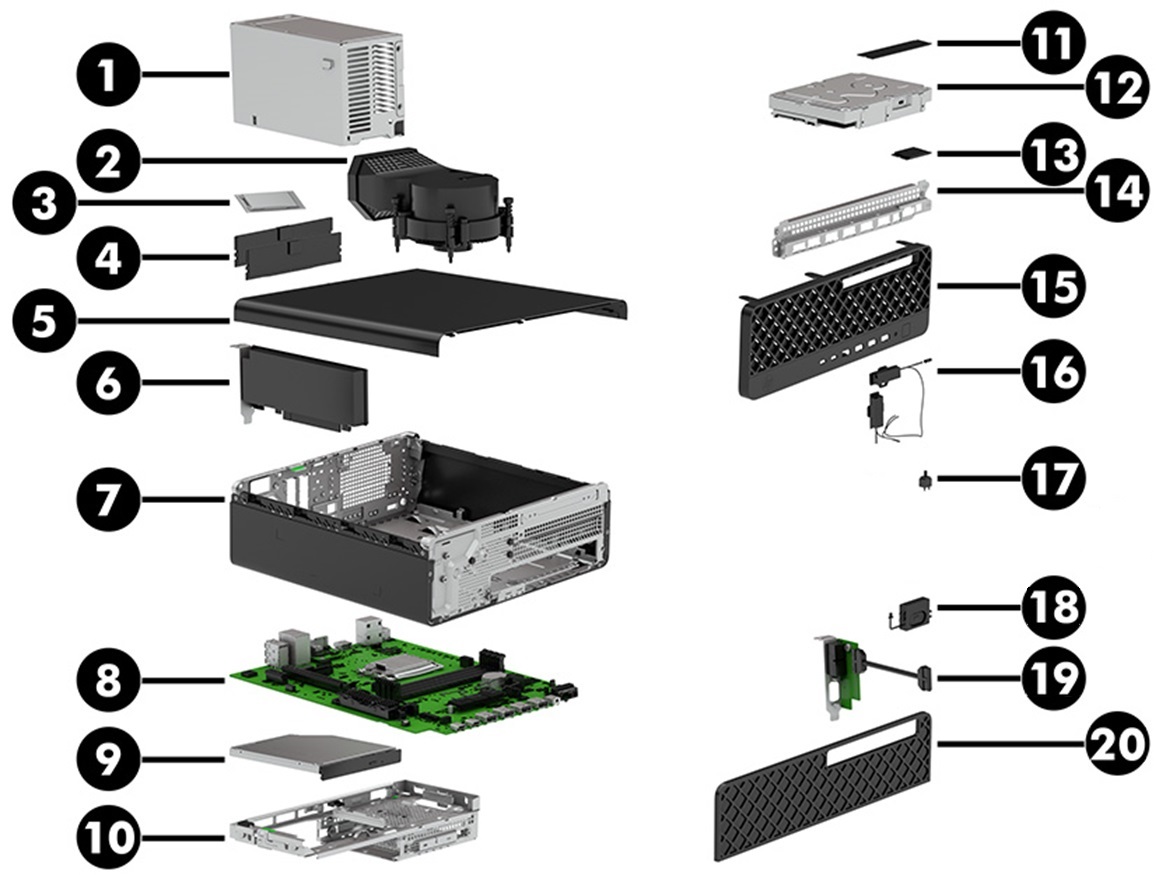 Illustrated parts catalog | HP® Support