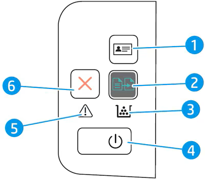 HP LaserJet Pro M28-M31 Printers - Control Panel Features | Assistance HP®