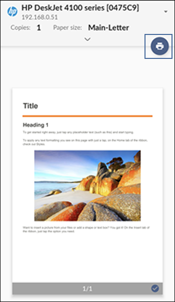 HP Printers - Printer isn't available error (Android) | HP® Support