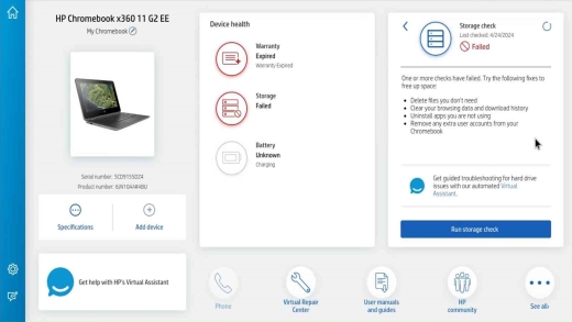 HP Chromebooks and HP Chromebases - HP Support Assistant for Chrome ...