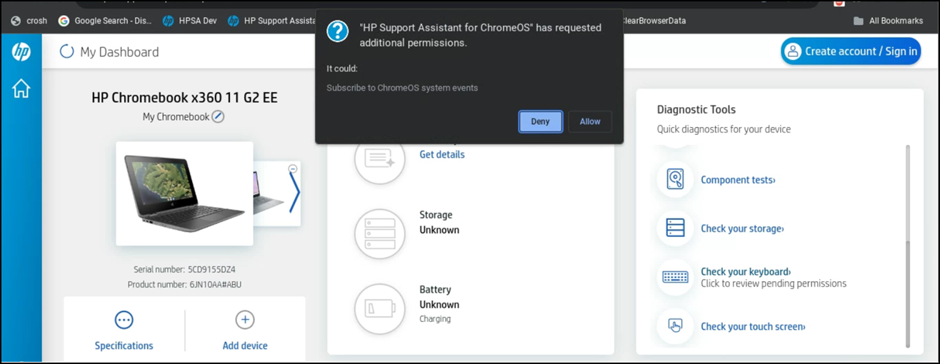 HP Chromebooks and HP Chromebases - HP Support Assistant for Chrome ...