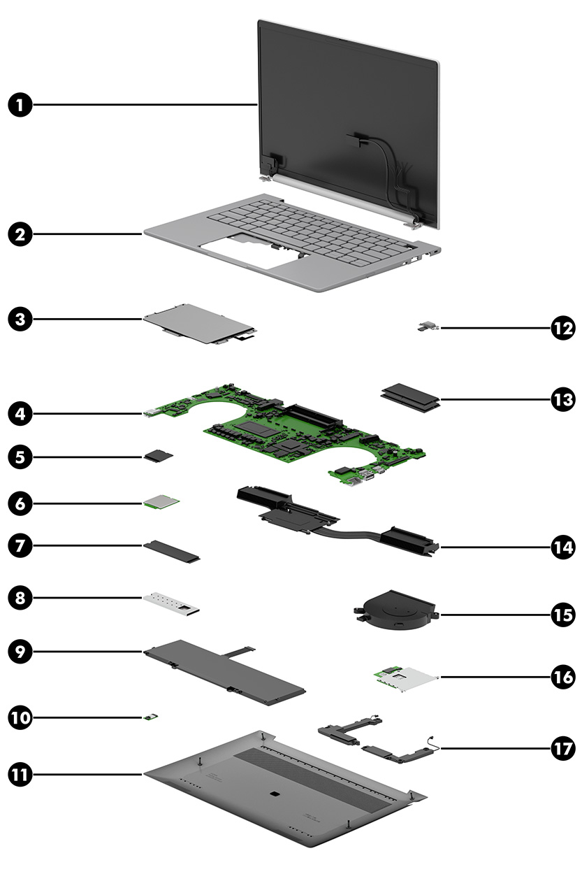 Illustrated parts catalog | HP® Support