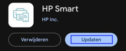 Fouten bij de HP Smart-app tijdens installatie en accountregistratie ...