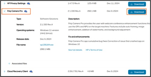 HP PCs - Using Poly Camera Pro | HP® サポート