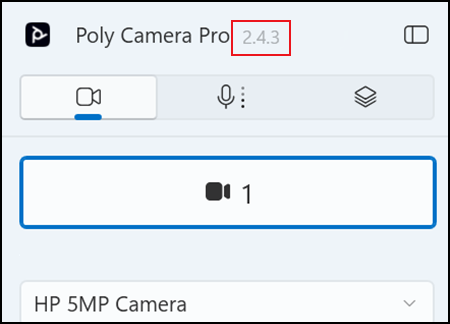 Equipos HP - Uso de Poly Camera Pro | Soporte HP®