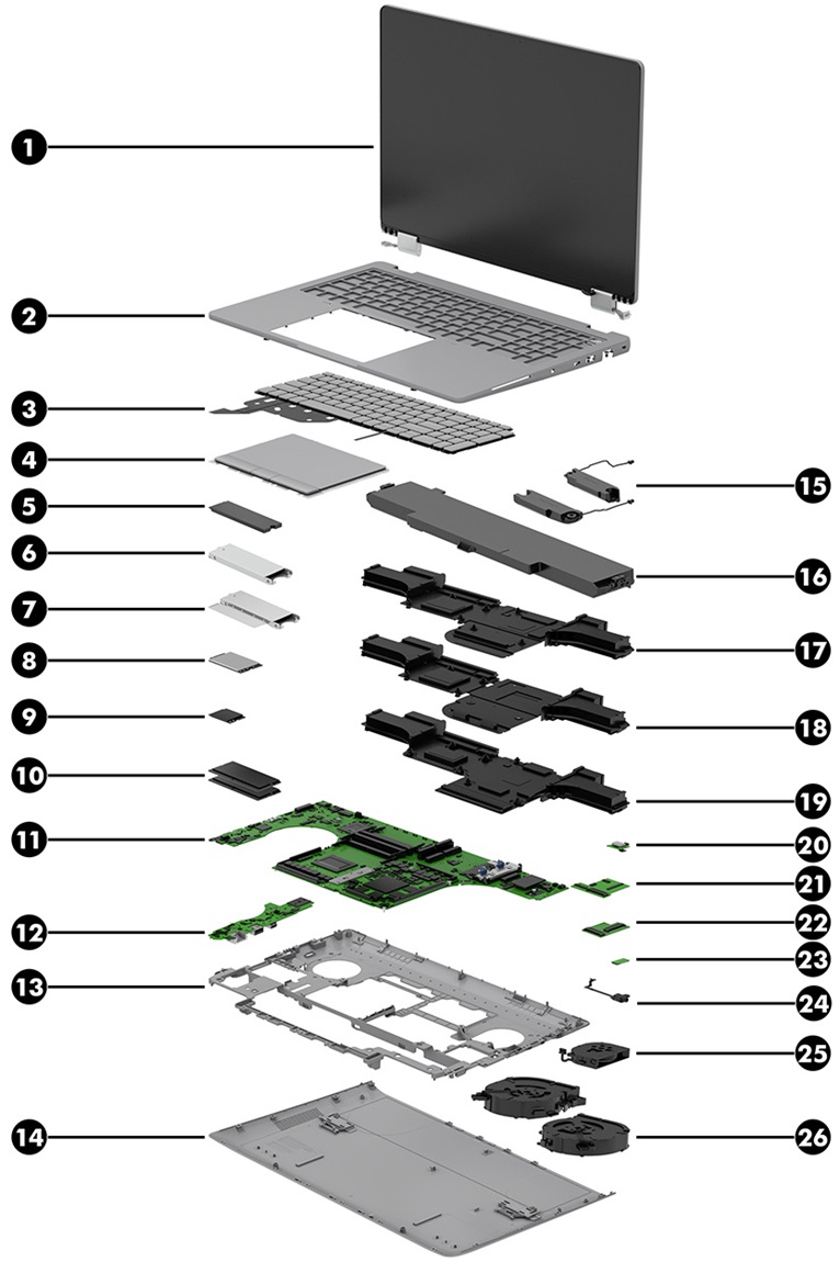 Illustrated parts catalog | HP® Support