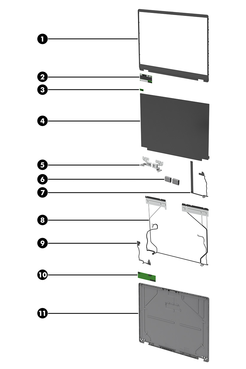 Illustrated parts catalog | HP® Destek
