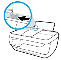 HP DeskJet 3830, 5730, OfficeJet 3830 Printers - Load paper, envelopes ...