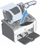 เครื่องพิมพ์ HP LaserJet Pro P1100 - การติดตั้งเครื่องพิมพ์ครั้งแรก ...