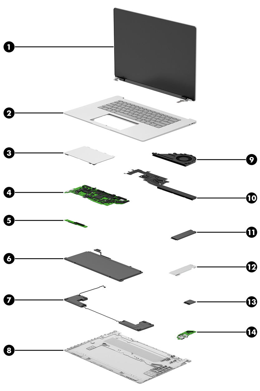 Illustrated parts catalog | Assistance HP®