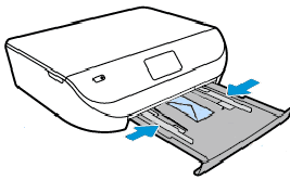 HP Printers - Loading paper, cards, and envelopes | HP® Support