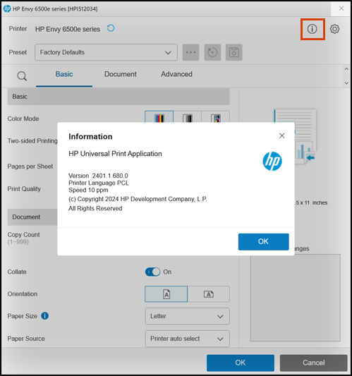 HP 打印机 - HP 通用打印应用程序 (Windows) | HP® 支持