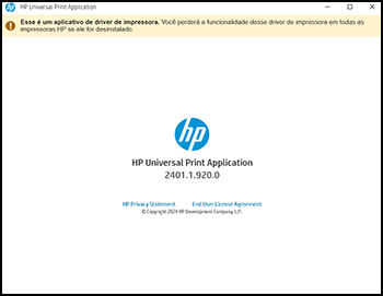 Impressoras HP - Aplicativo HP Universal Print Application (Windows ...