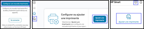 Configuration de l'imprimante HP (application HP Smart) | undefined