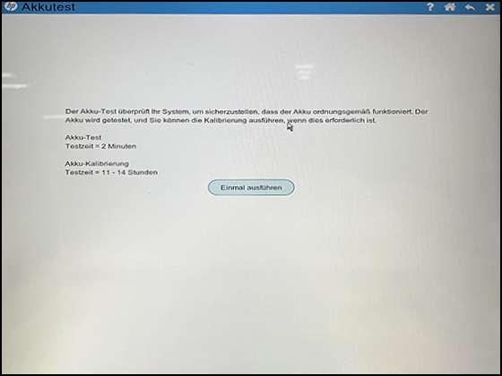 HP Notebook PCs - Testen und Kalibrieren des Akkus (Windows) | HP® Support