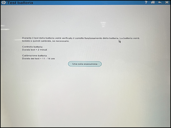 PC notebook HP - Test e calibrazione della batteria (Windows ...