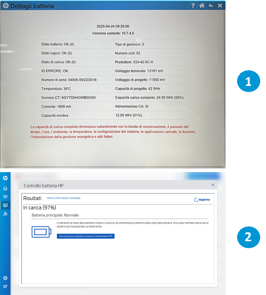 PC notebook HP - Test e calibrazione della batteria (Windows ...