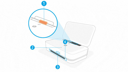 Imprimantes HP Tango – Voyants clignotants | Assistance HP®