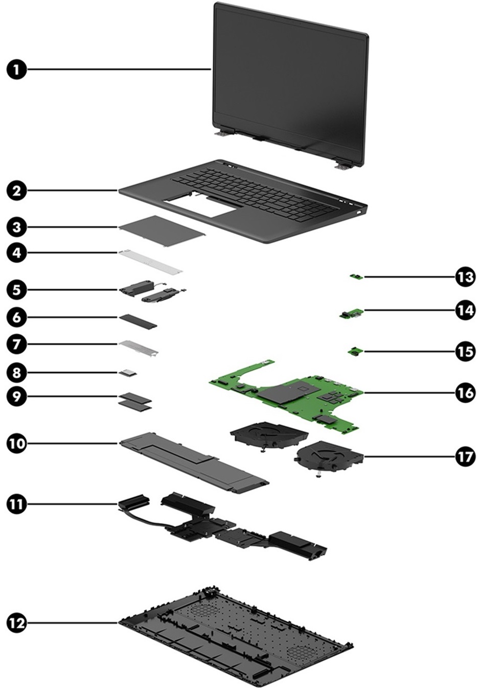 Illustrated parts catalog | HP® Support