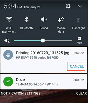 HP printer setup (Print Service Plugin for Android) | HP® Support