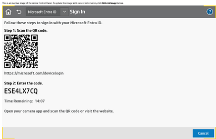 HP FutureSmart - Configure user authentication with Microsoft Entra ID ...