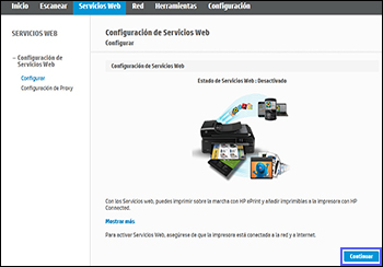 Impresoras HP - Gestión de la conexión a Internet de la impresora ...