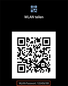 Ermitteln des Kennworts oder der PIN des Wireless-Netzwerks zum ...
