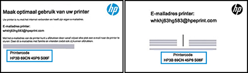 De HP printerclaimcode gebruiken | HP® ondersteuning