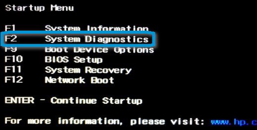 HP PCs - Testing for hardware failures | HP® Support