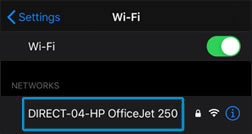 Ρύθμιση εκτυπωτή HP (Wi-Fi Direct) | HP® Support