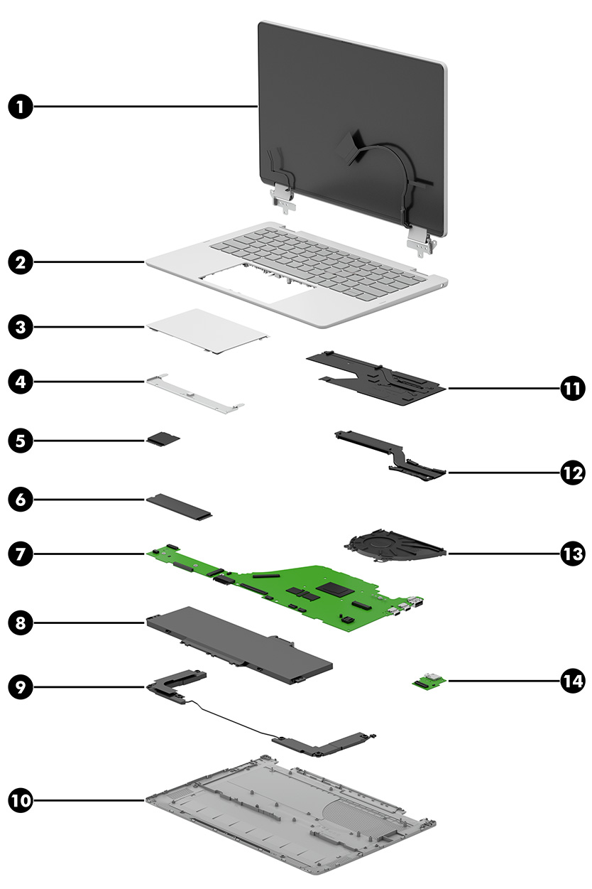 Illustrated parts catalog | Assistance HP®