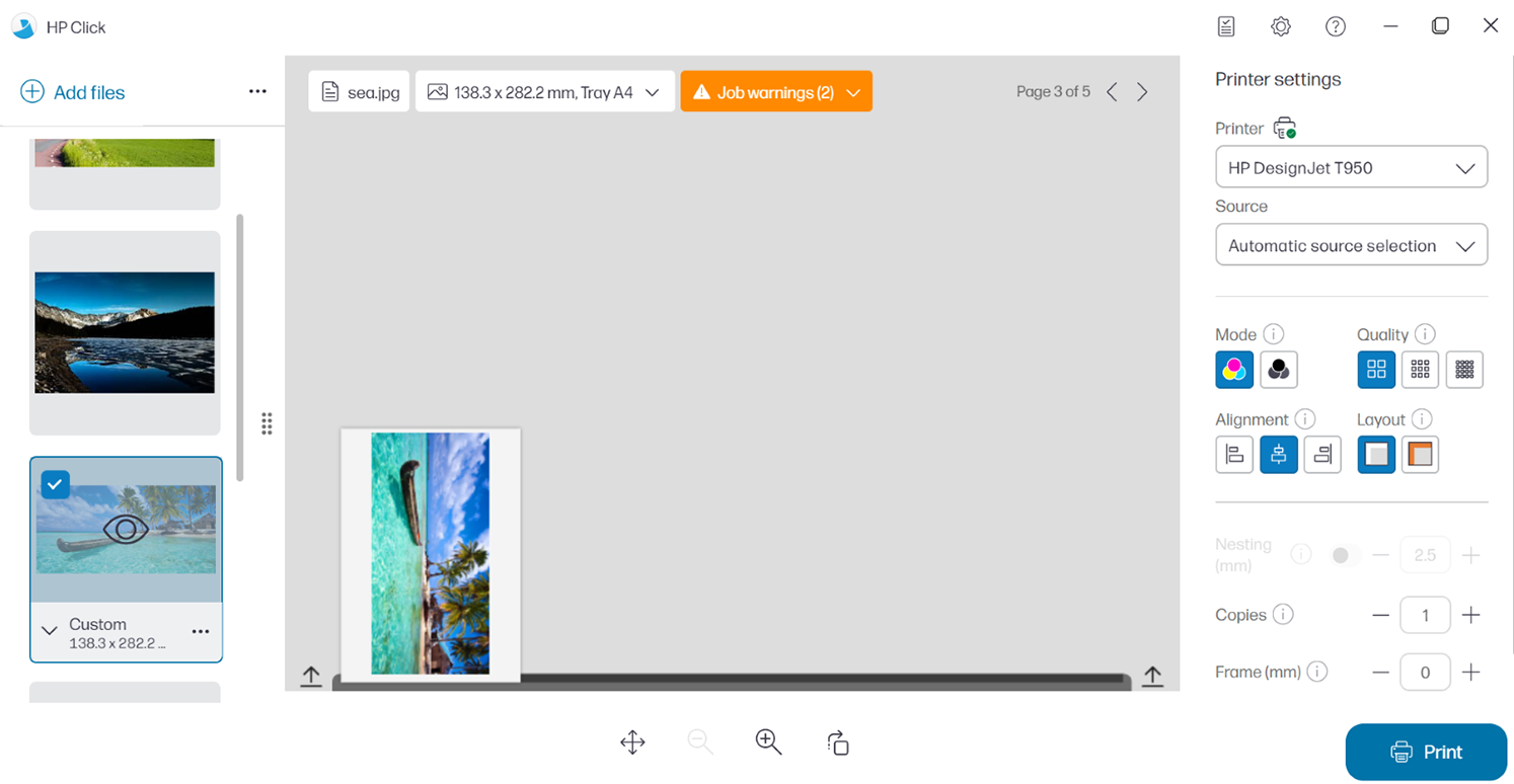 HP Click-Drucksoftware | HP® Support