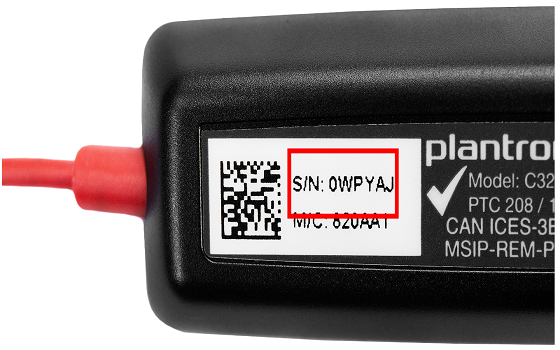 Find serial numbers for Poly products | HP® Support