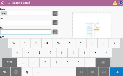 HP Enterprise, HP Managed MFP - Characters missing from the virtual ...