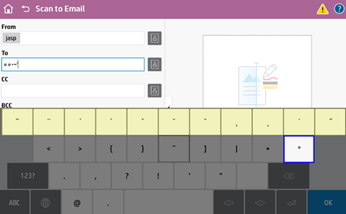 HP Enterprise, HP Managed MFP - Characters missing from the virtual ...
