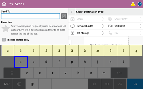 HP Enterprise, HP Managed MFP - Characters missing from the virtual ...