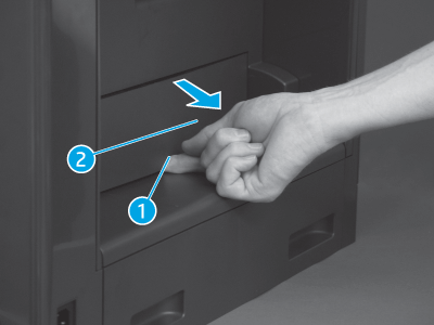 HP LaserJet Enterprise 700 M712 - Removal and replacement: Fuser | HP ...