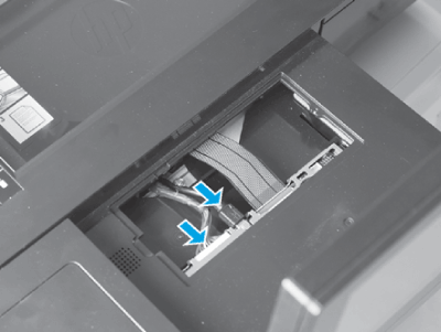 Removal and replacement: Control panel (X585) | HP® Customer Support