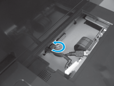 Removal and replacement: Control panel (X585) | HP® Customer Support