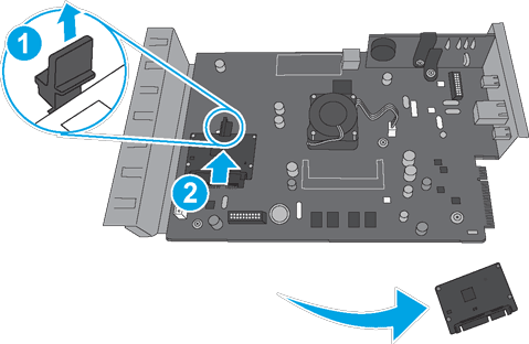 Removal and replacement: Formatter | HP® Customer Support