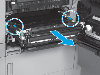 HP Color LaserJet M855 and HP Color LaserJet Flow MFP M880 - Removal ...