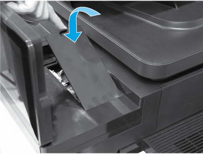 Removal and replacement: Control panel (M830, M880) | HP® Customer Support